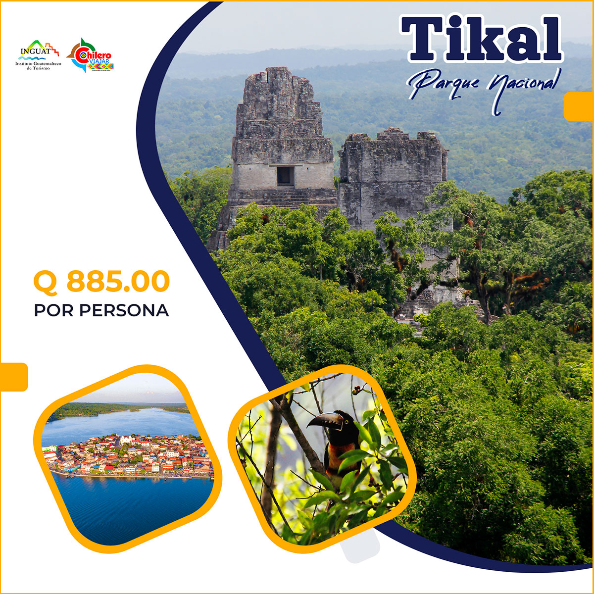 Tikal Tour Colectivo | Chilero Viajar
